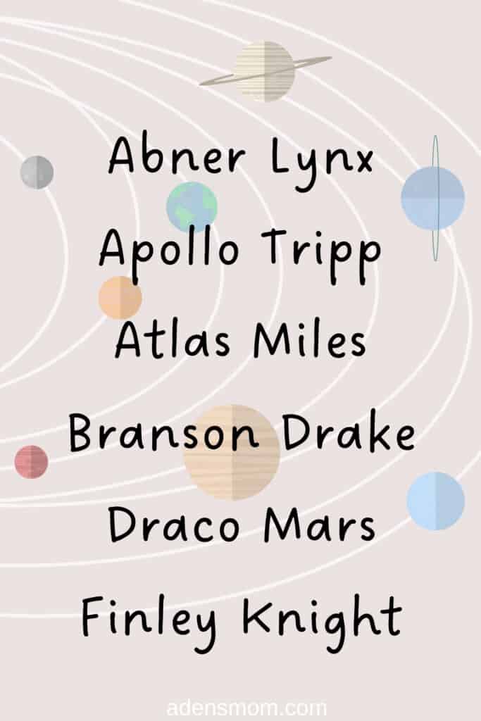 Space Names For Babies That Are Actually Cool In 2024