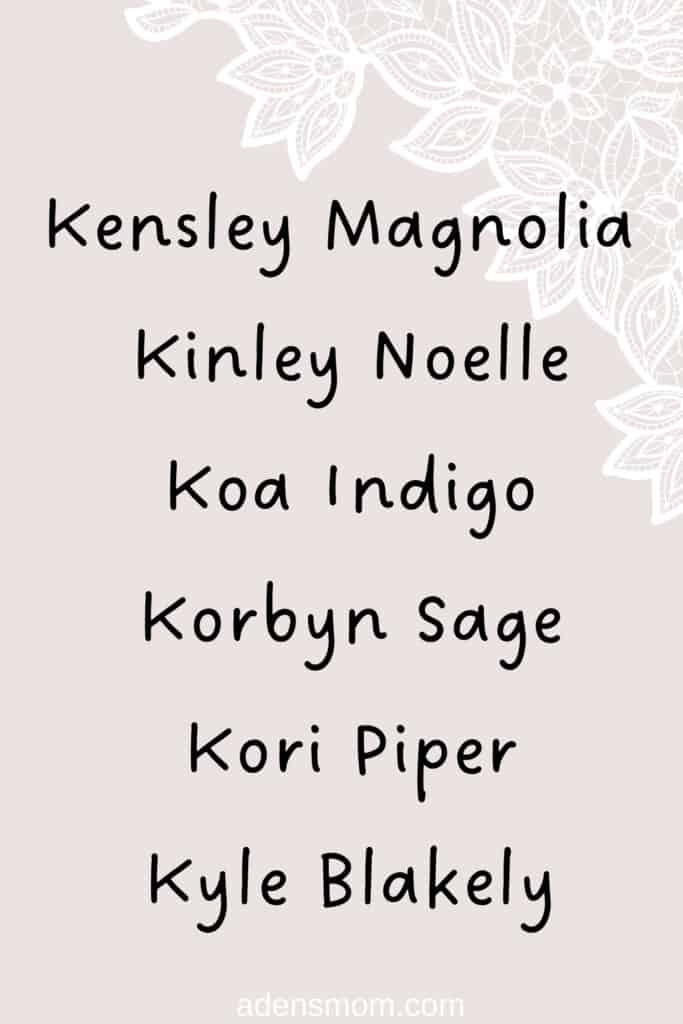 Girl Names Starting With K 65 Knockout Ideas For 2024 Girl Names Starting With K 65 Knockout Ideas For 2024