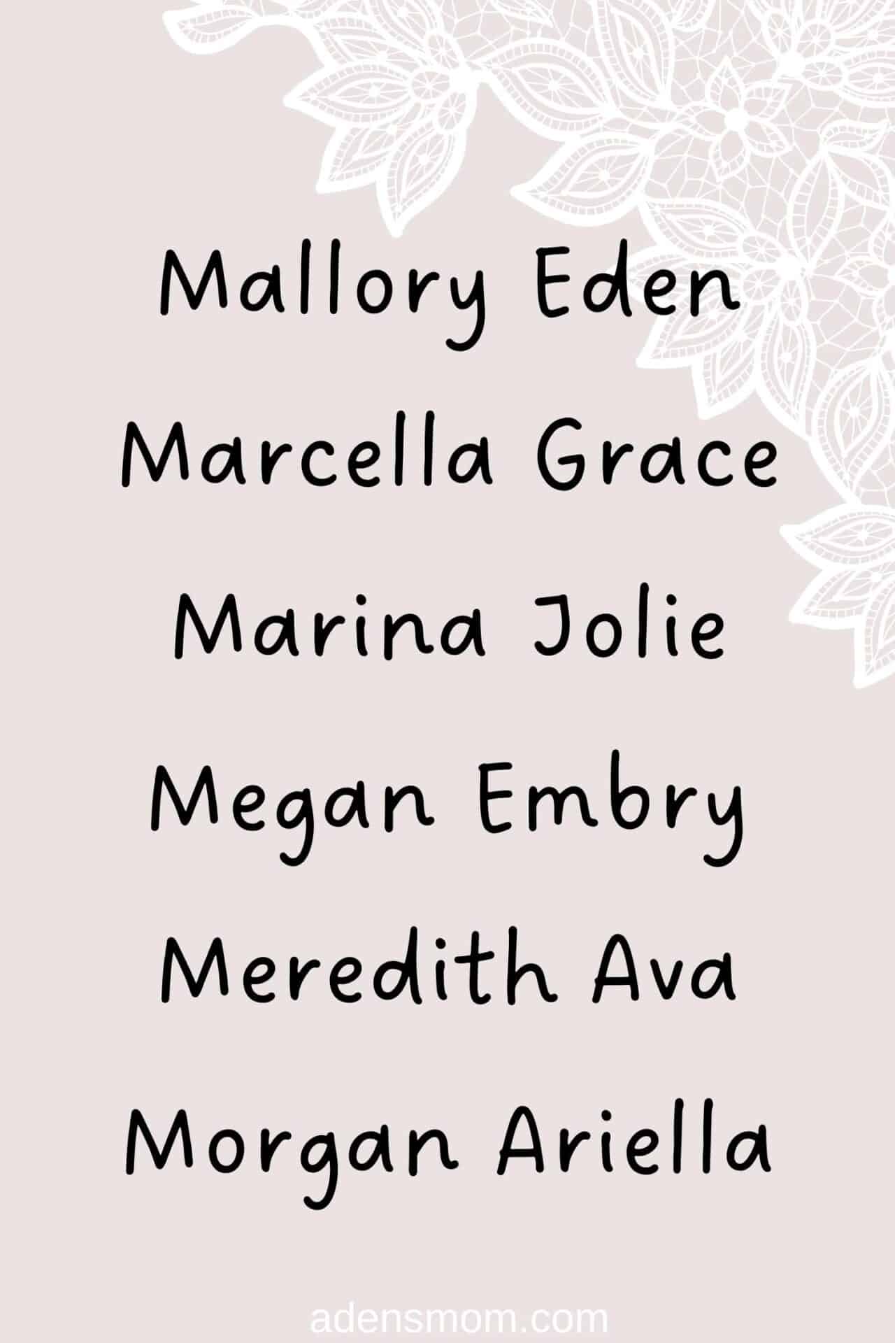 100+ Actually Cool Girl Names that Start with M [2025]