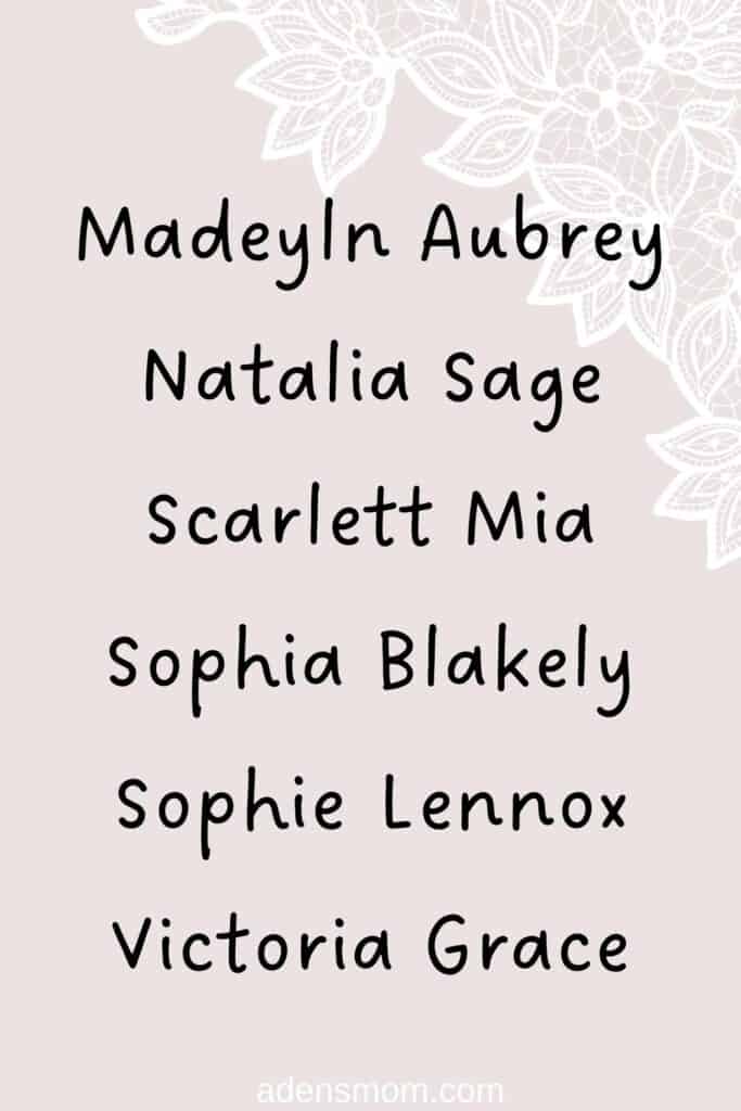 80 Truly Elegant Girl Names That Exude Sophistication 2022 