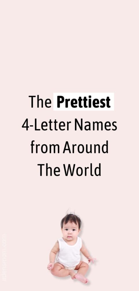 200 Effortlessly Cool 4-Letter Girl Names for 2025