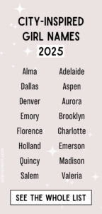 Trending City Names for Girls That'll Rule 2025