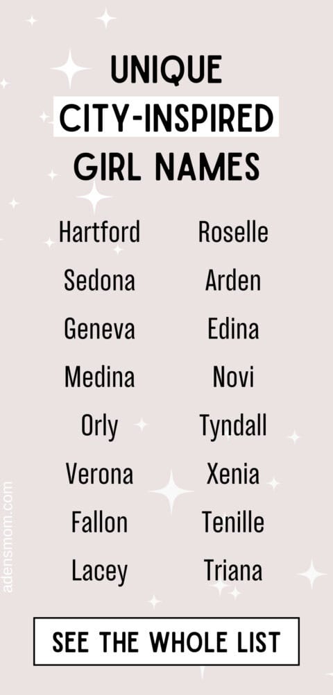 Trending City Names for Girls That'll Rule 2025