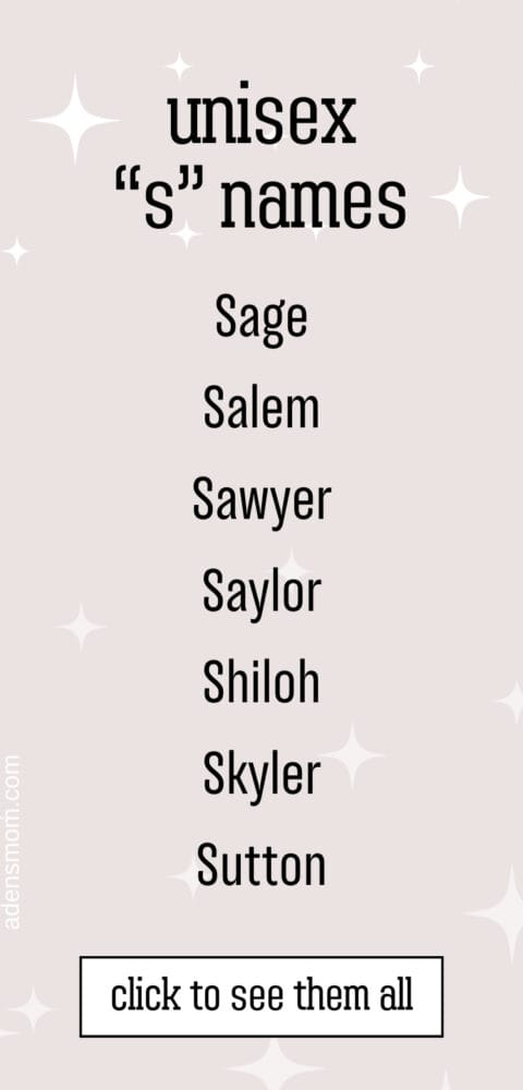 55 Seriously Good Boy Names that Start with S