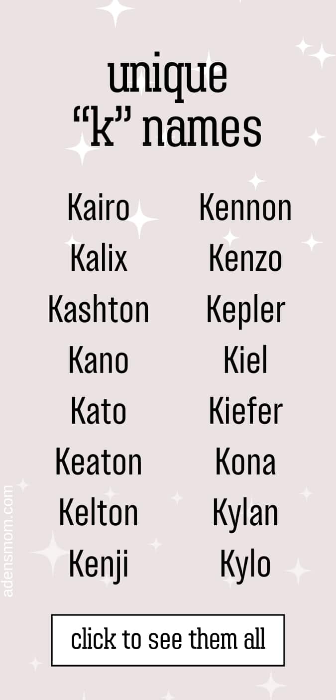 Boy Names That Start With K 150 Cool Ideas For 2024 2025 Boy Names That Start With K 150 Cool Ideas For 2024 2025