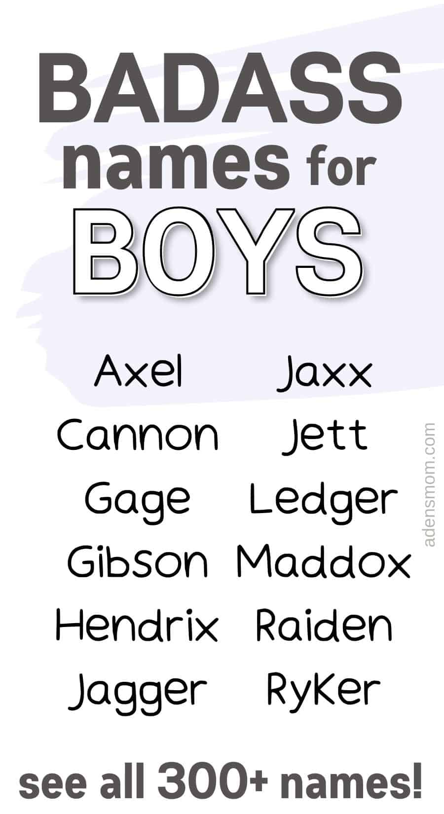 380 Seriously Badass Boy Names New Ideas For 2023 