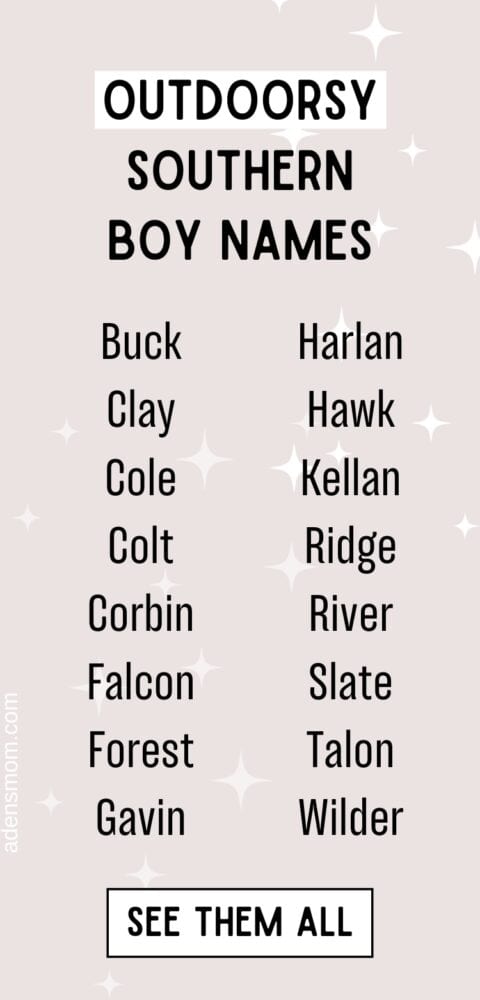 Southern Boy Names to Steal Before They Go Viral in 2025