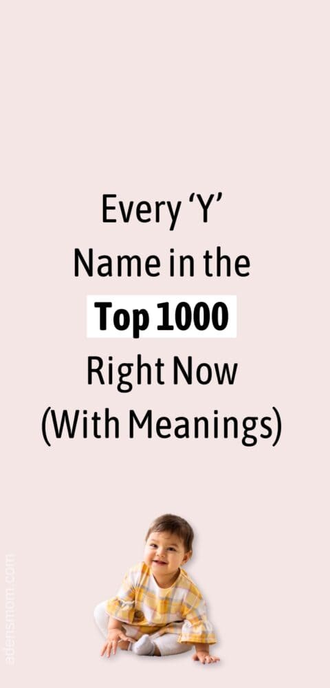 The 40 Best Girl Names that Start with Y for 2025